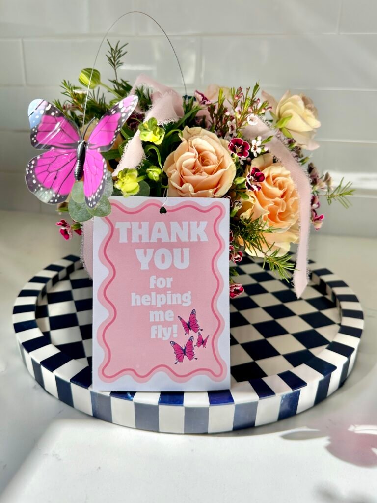 Teacher Appreciation Flowers - a Whimsical Arrangement - Treehouse Threads